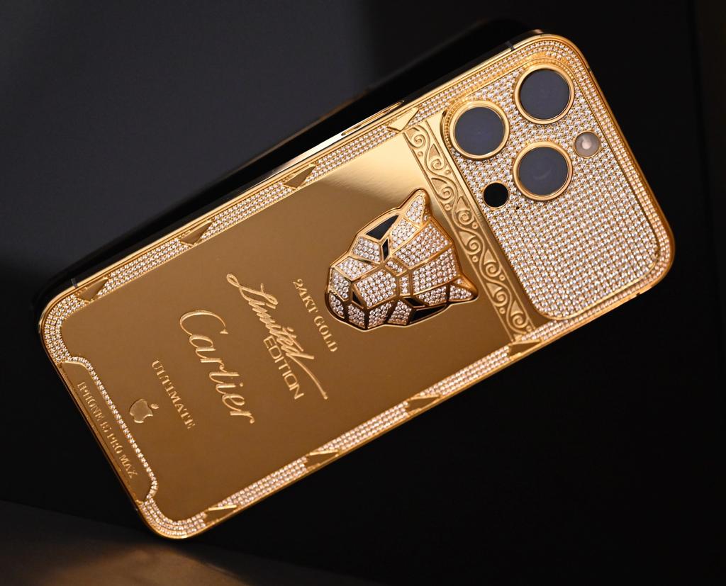 iPhone 15 Pro Max Gold Edition – Paris Rose Gold LLC