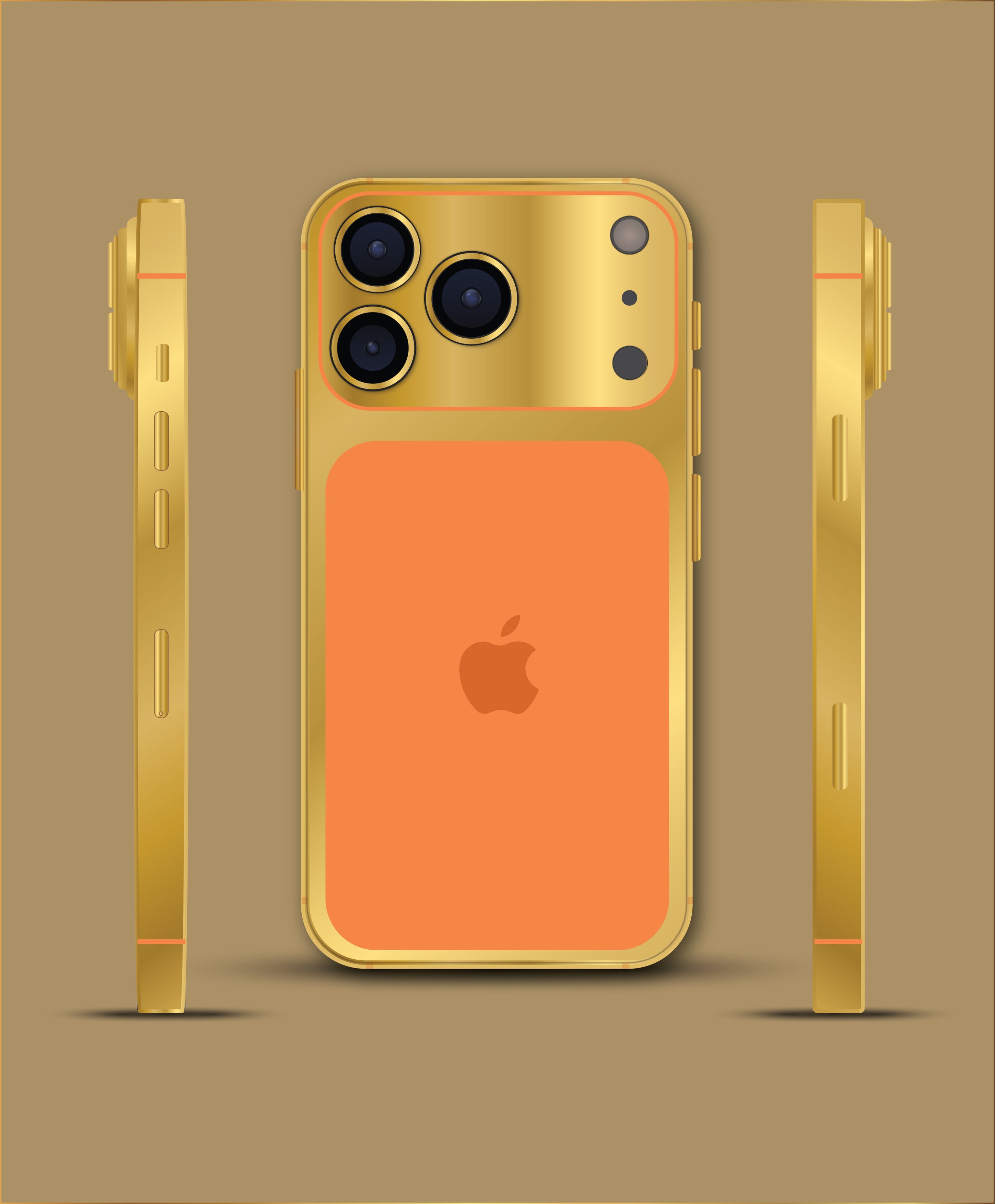 24kt Gold Apple Iphones - Watches and Airpods - Limited Editions ...